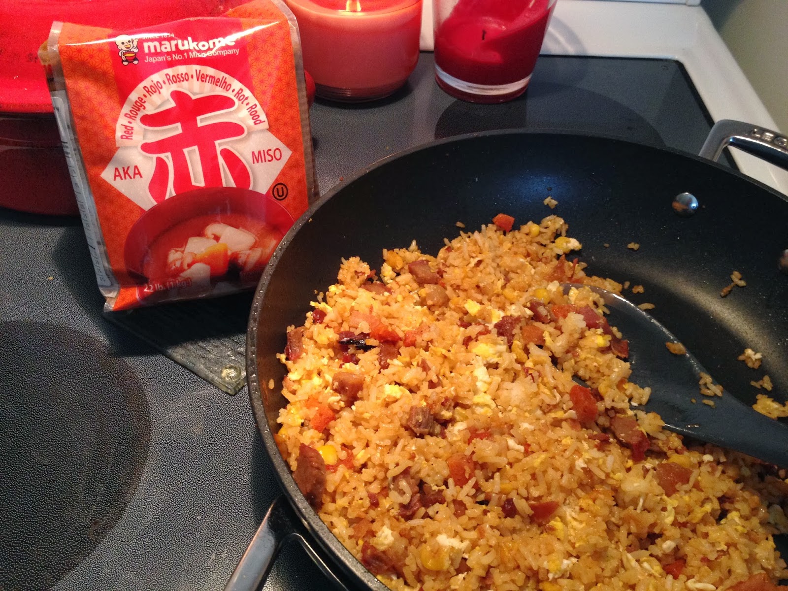 the kitchen runner: Miso Fried Rice